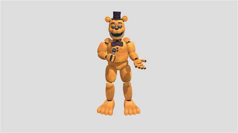 Fnafremakefredbear 3d Model By Hunterb29165 E0ce920 Sketchfab