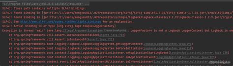 Loggerfactory Is Not A Logback Loggercontext But Logback Is On The
