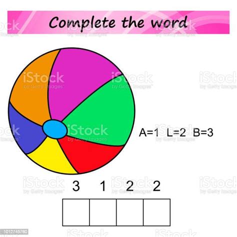 취학 전 아이 들을 위한 워크시트입니다 단어 퍼즐 아이 들을 위한 교육 게임 올바른 순서 대로 문자를 놓습니다 0명에 대한 스톡 벡터 아트 및 기타 이미지 Istock