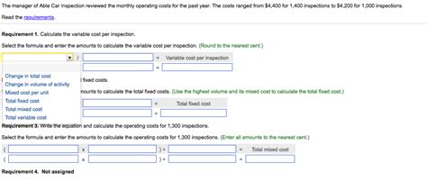 Solved 1 2 3 4 Use The High Low Method To Calculate The