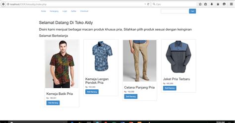 Source Code Aplikasi Ecommerce Dan Toko Online Sederhana PHP Mysql Rajawalikode
