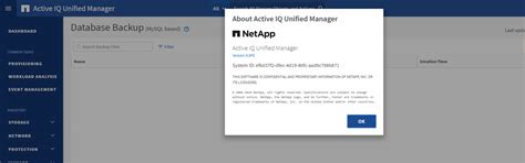 Previous Version Backups Are Not Showing In Gui After The Aiqum Upgrade Netapp Knowledge Base