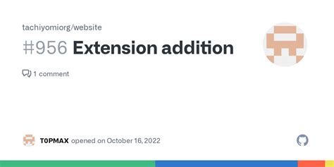 Extension Addition · Issue 956 · Tachiyomiorgwebsite · Github