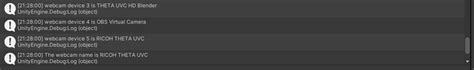About Ricoh Theta Uvc Driver Streaming In Unity Unity Development Camera 360 Developer