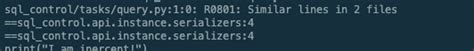 the similar checker will append the same stream in some weird reason