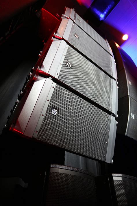 Electro Voice Next Generation X Line Line Array Loudspeakers AudioXpress