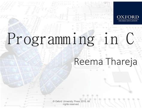 BESCK E Introduction To C Programming Studocu