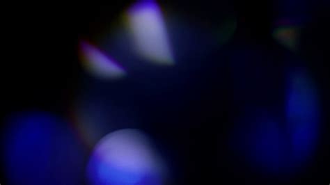 Light Leak Blue Night Effect Lights Loop Layer — Free Stock Footage