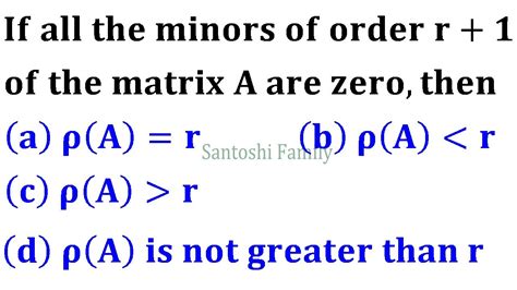 Lt Grade Linear Algebra Engineering Mathematics Gate Eigen Values