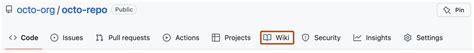 Adding Or Editing Wiki Pages GitHub Docs