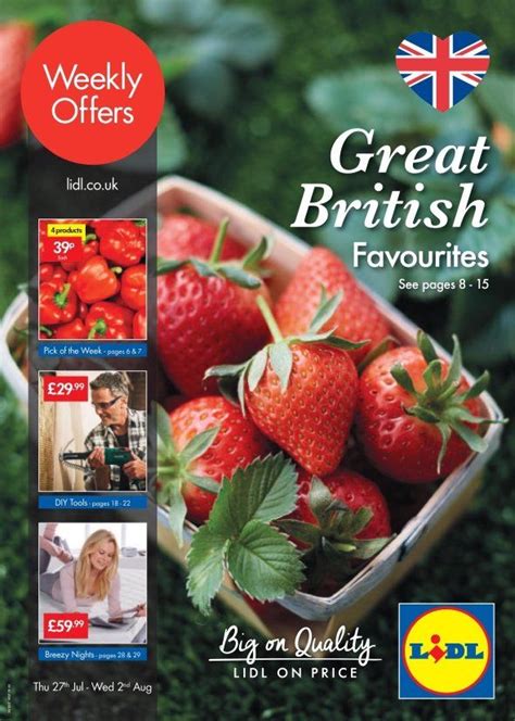 Lidl Offers Leaflet 27th July 2nd August 2017 Weekly Offers Online Lidl Leaflet Offer