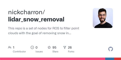 Github Nickcharronlidarsnowremoval This Repo Is A Set Of Nodes
