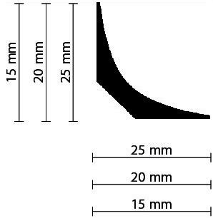 Галтель для заведения покрытий на стену купить с доставкой в интернет ...