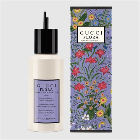 Gucci Flora Gorgeous Magnolia 150ml Eau De Parfum Refill In Eau De
