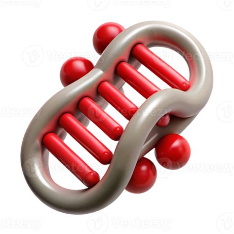 wonderful modern genetic code sequence with red highlights cutout