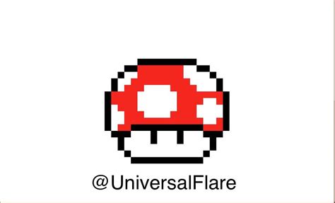 Mario Pixel Grid