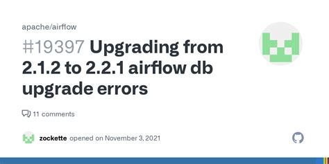 Upgrading From 212 To 221 Airflow Db Upgrade Errors · Issue 19397