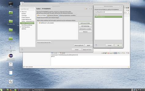 Python Setting Pythonpath In Eclipsepydev Stack Overflow