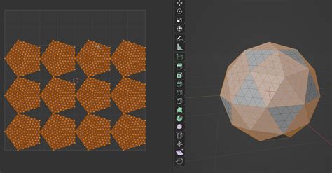 Python Align Pentagons To Cover UV Canvas Blender Stack Exchange