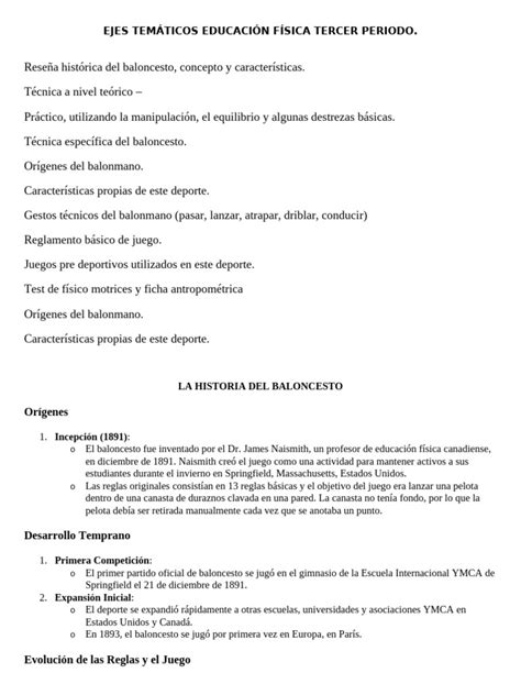 Historia Y Cultura Del Baloncesto Pdf Asociación De Baloncesto De