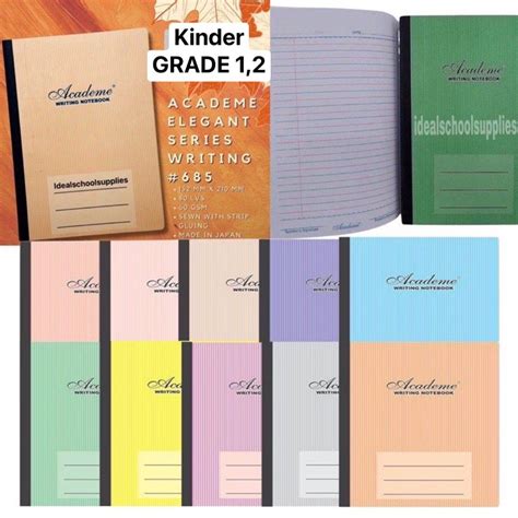 Writing Notebook Wide Spacing Lines 10 Pieces On Carousell