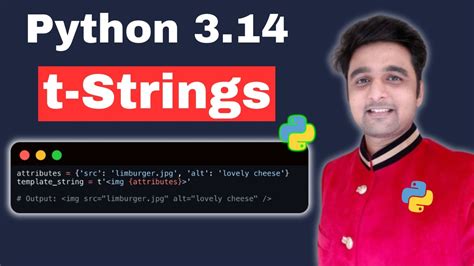 T Strings In Python 314 Explained With Simple Example Template