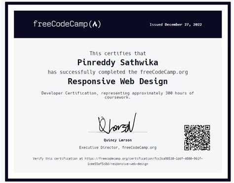 sathwika pinreddy on linkedin freecodecamp