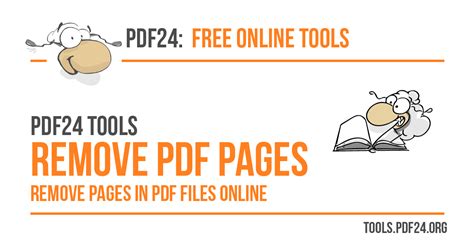 remove pdf pages quickly online free pdf24 tools