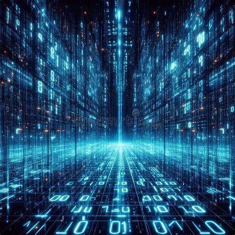 Binary Code Data Steam Stock Illustrations 61 Binary Code Data Steam