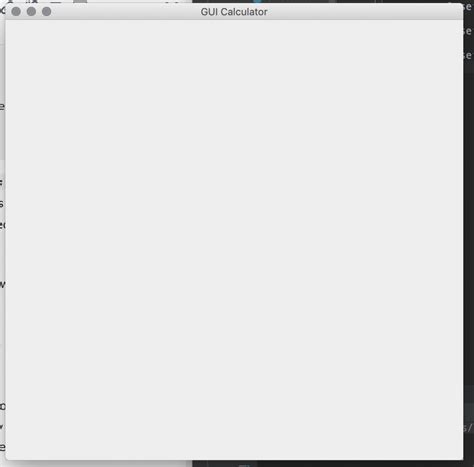 Java Swing Gui Make A Calculator Part Jframe Jpanel And Components Samderlust