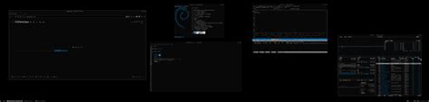 [xfce] Blue On Monochrome R Unixporn