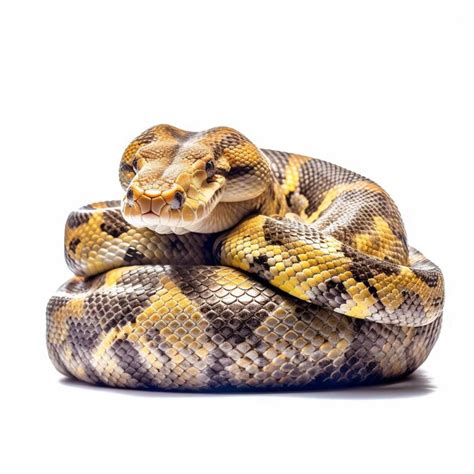Premium Ai Image Python Panorama Isolate On White