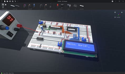 Steam上的一款电路模拟神器 — Crumb Circuit Simulator Csdn博客