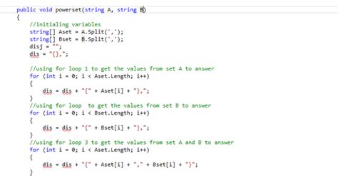 Power Set Algorithm Algorithmhelpdesk