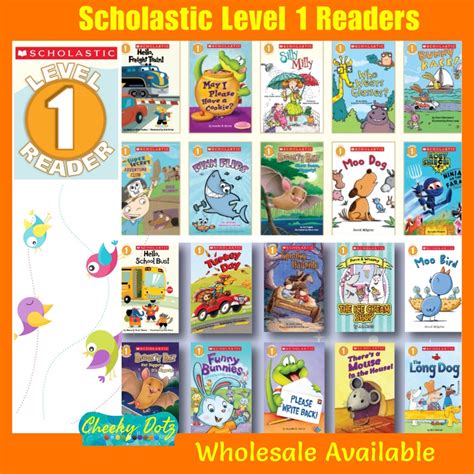 Scholastic Reader Leveled Readers Level 1 Collection 20 Titles