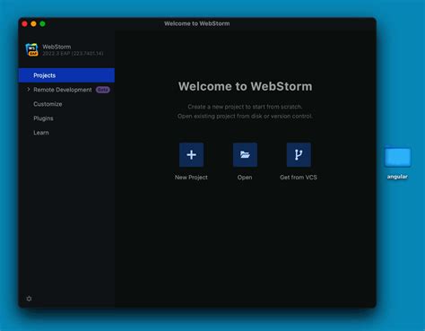 Creating Projects Webstorm Documentation