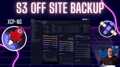 how to setup xen orchestra xcp ng off site backups using s3 storage