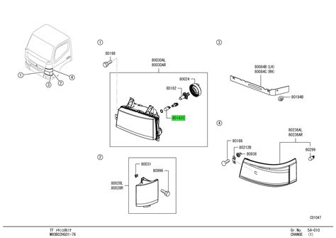 MS820090 Mitsubishi FUSO | Step Lamp Bulb | Source One Parts Center