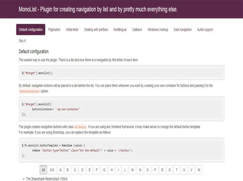 Outstanding JQuery Menu Examples Plugins WP Freeware