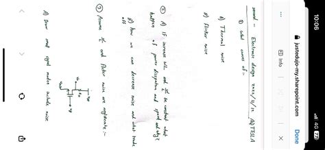 Solved A Draw Small Signal Moden Include Noise 2 A If Chegg Com