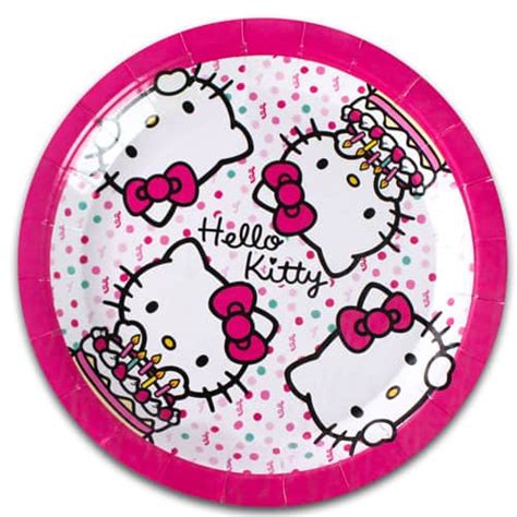 Hello Kitty Party Plate Set At Andrea Kirkham Blog