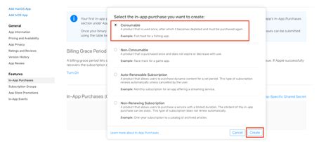 In App Purchase Ios