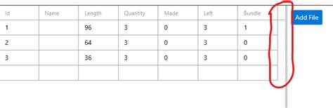 C How Do I Remove The Extra Right Header And Whitespace For A Datagrid In WPF Stack Overflow