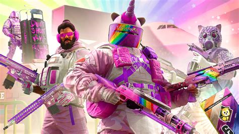 Rainbow Is Magic Skins Are Back In Siege For April Fools Pcgamesn