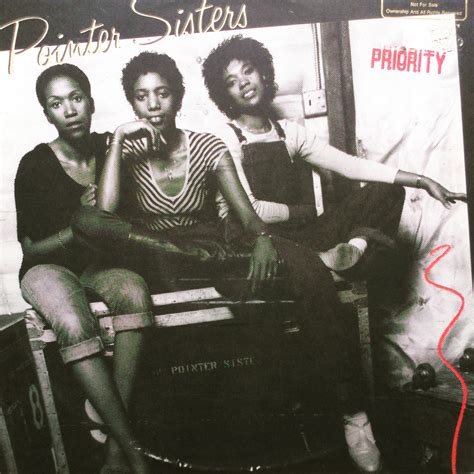 Pop Rock Usa Uk Lp Pointer Sisters ‎ Priority Bazar S