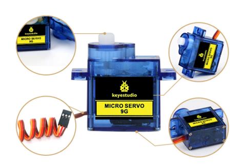 Ks Keyestudio G Servo Motor Blue Keyestudio Wiki