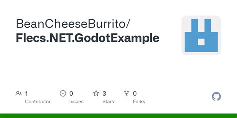 Github Beancheeseburritoflecsnetgodotexample