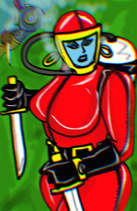 SCUBASPY SABINE STALKED BY ENEMY DEEP DIVER... by skyraidernimrod2 on DeviantArt