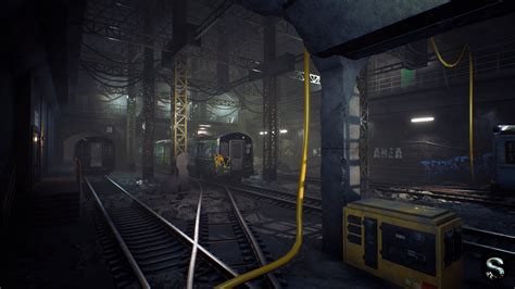 پروژه آماده مترو برای آنریل انجین دانلود پروژه آماده Unreal Engine