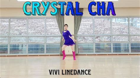 Crystal Cha - Line Dance |크리스탈 차| Intermediate Cha Cha | Vivi Linedance ...